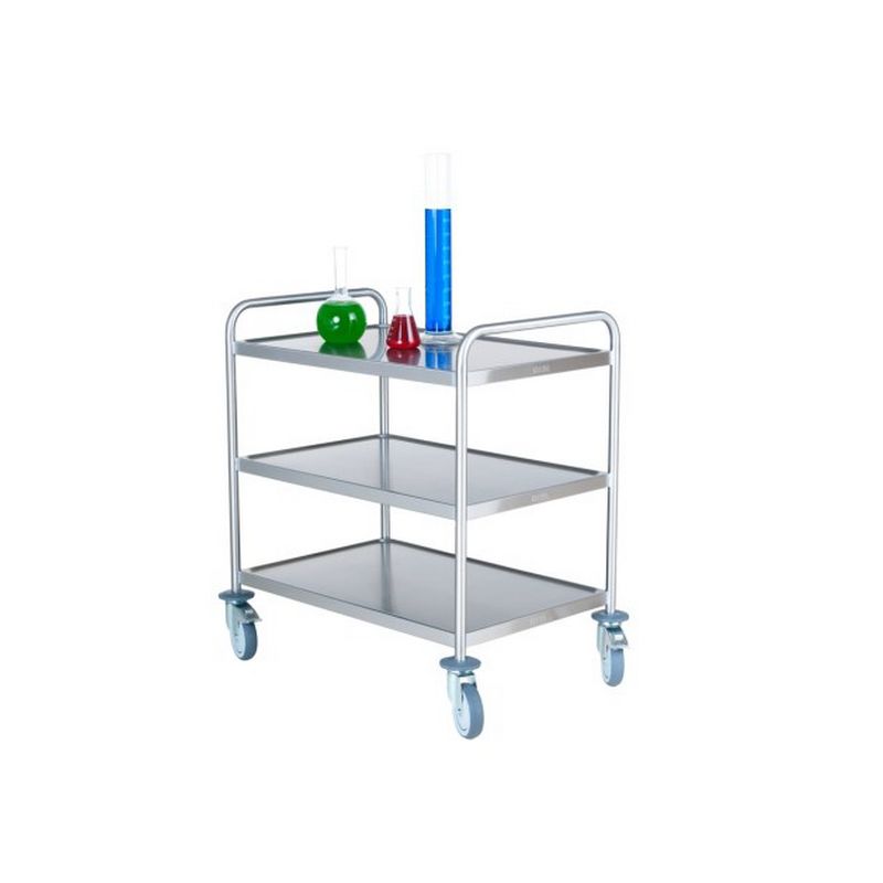 Rent rums rulleborde. Rullevogne til laboratorier